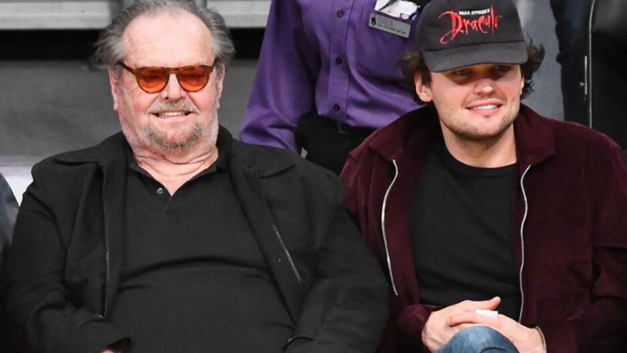 Jack Nicholson Makes a Rare Public Appearance To Cheer L.A. Lakers