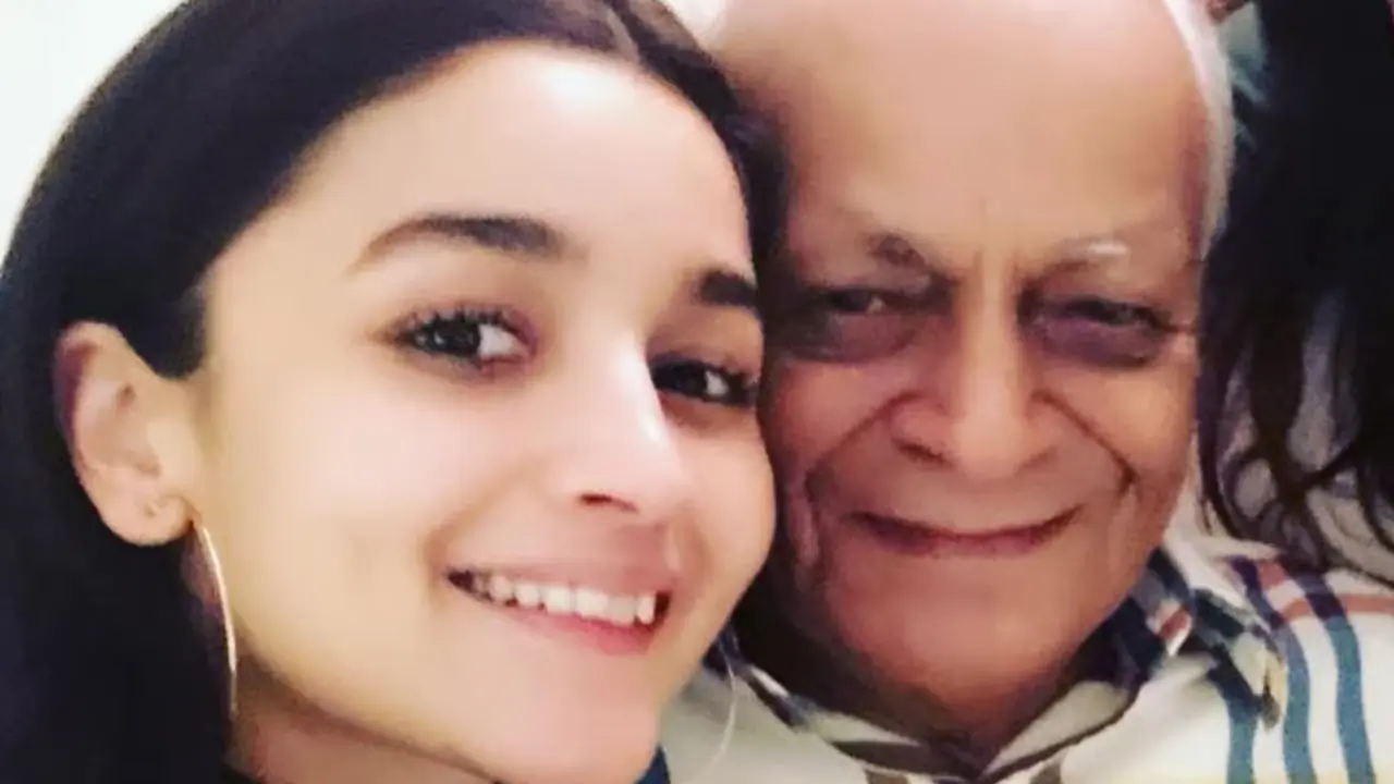 Alia Bhatt shares heartbreaking news of grandpa Narendra Razdan's ...