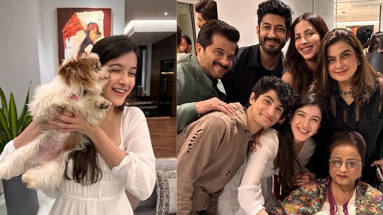 Kapoor clan unites: Anil Kapoor, Shanaya, Jahaan & others celebrate ...