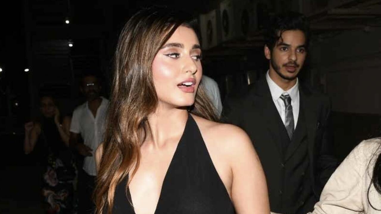 Ishaan Khatter escorts rumored girlfriend Chandni Bainz at 'Pippa ... Ishaan Khatter escorts rumored girlfriend Chandni Bainz at 'Pippa ...