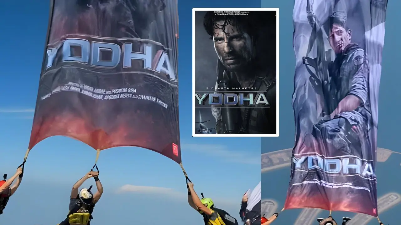 Sidharth Malhotra's 'Yodha' soars to new heights with gravity-defying ...