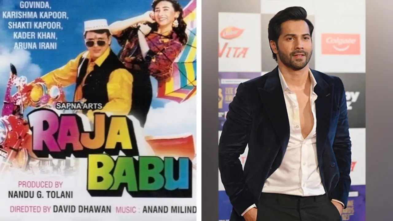 Varun Dhawan celebrates 'Raja Babu' re-release at comedy film festival ...