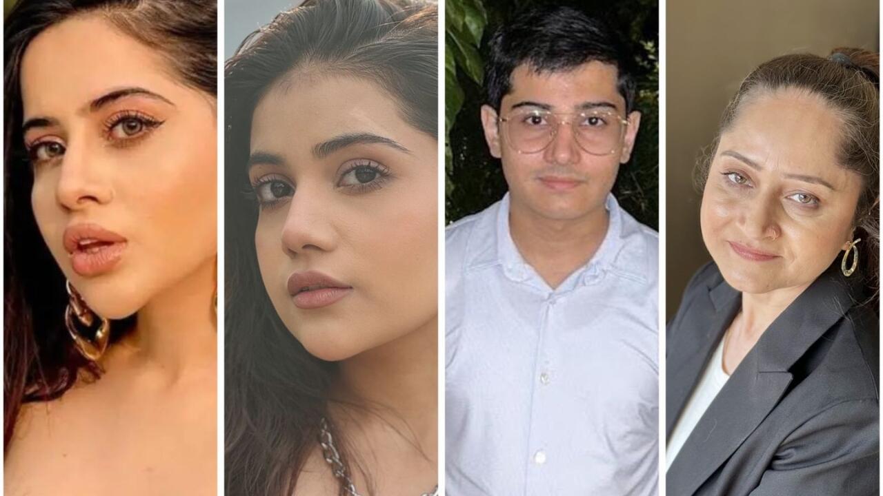 Uorfi Javed’s mother Zakiya Sultana and siblings Dolly Javed and Sameer Aslam to be seen in her ...