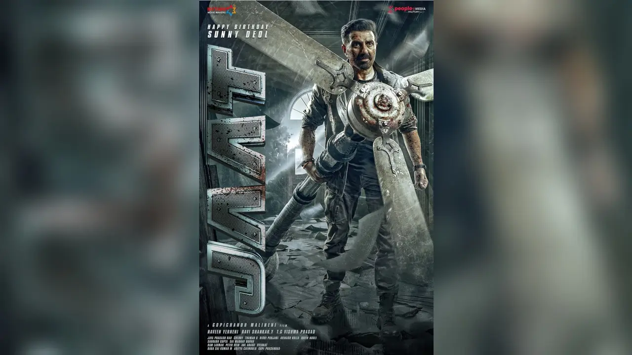 Sunny Deol's Birthday Bombshell: SDMG First Look Unveiled, Promises a ...