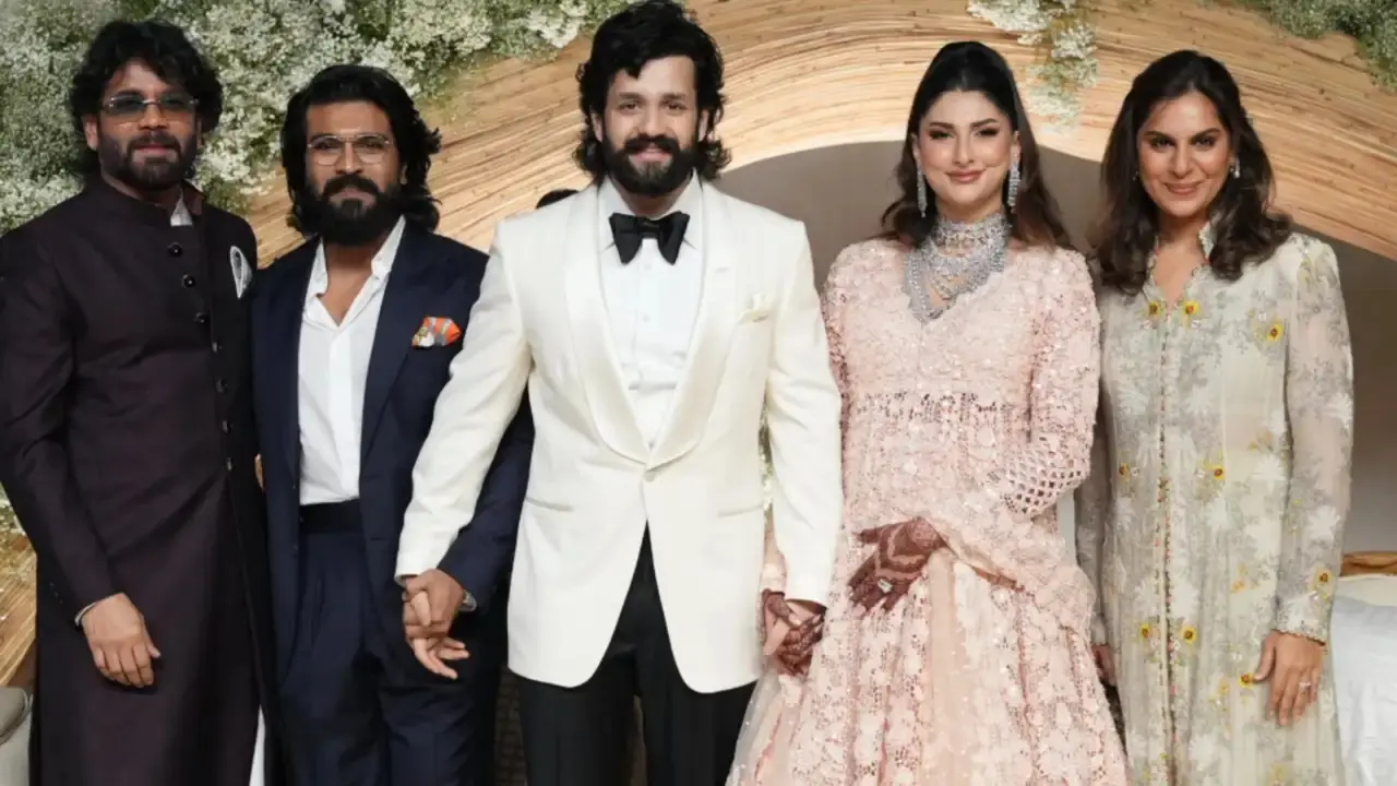 Akhil Akkineni, Zainab Ravdjee reception: Mahesh Babu, Ram Charan ...