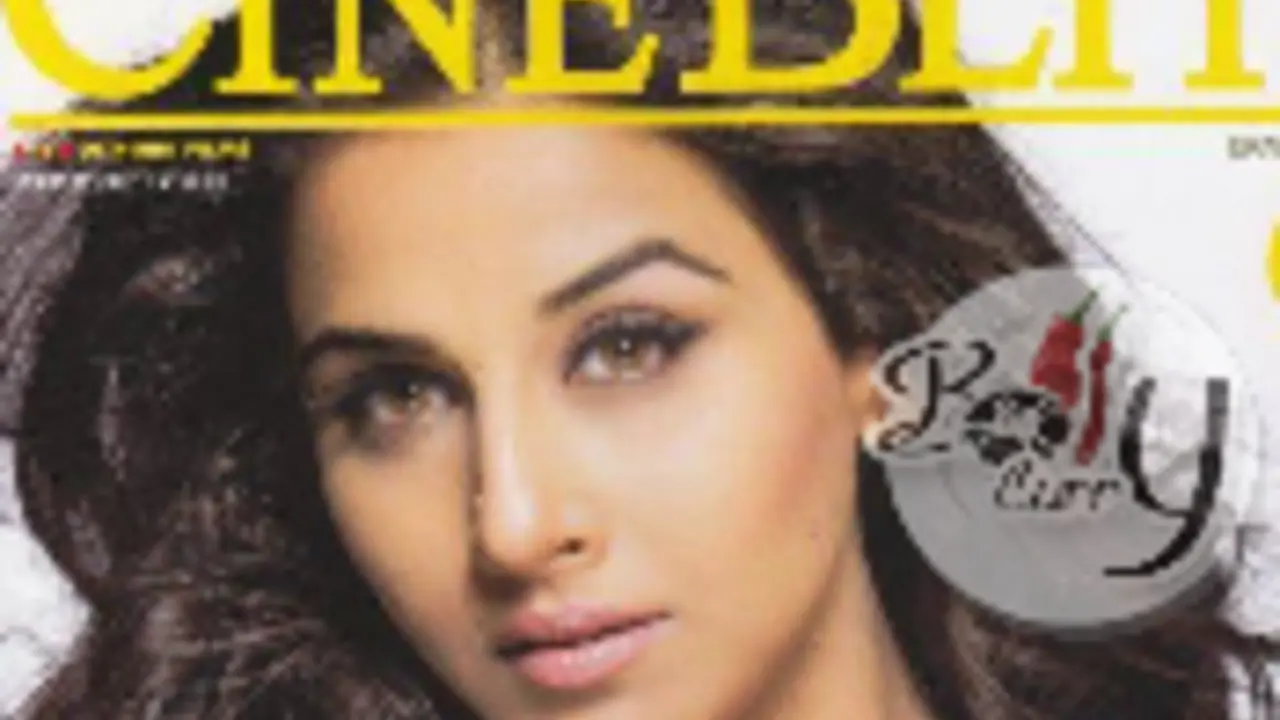 COVER: Vidya on Cine Blitz