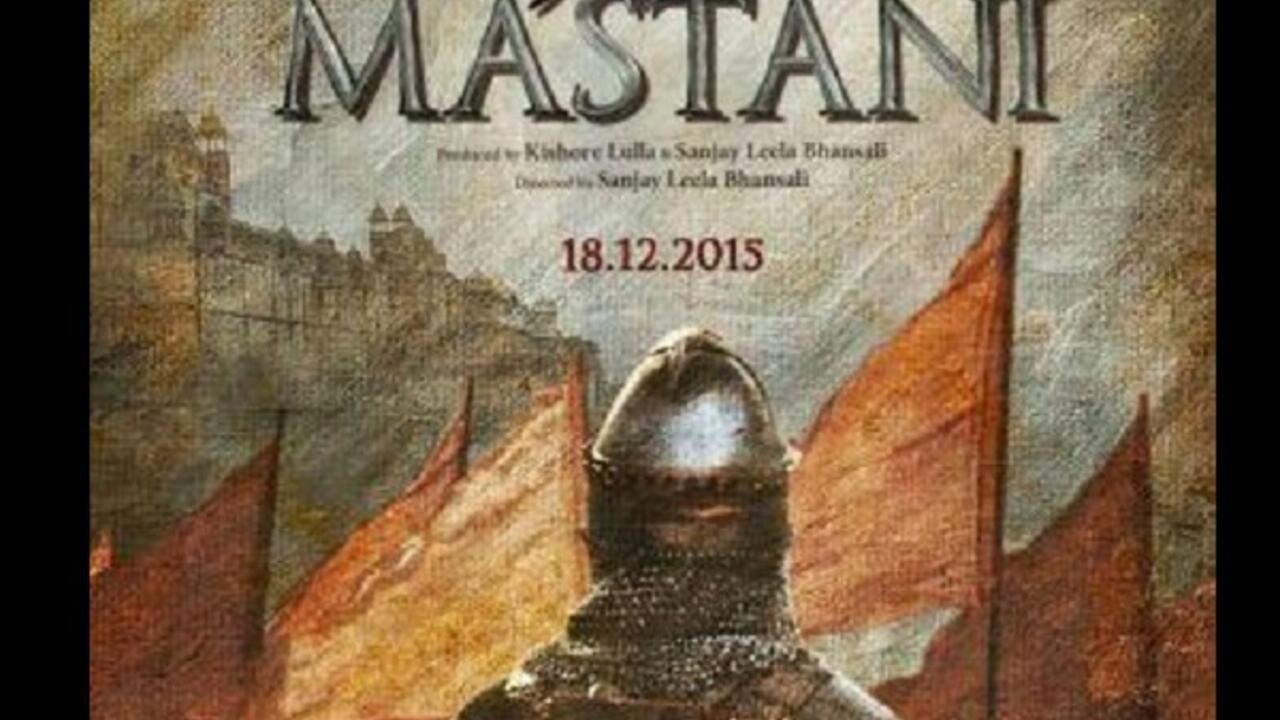 First Poster of Bajirao Mastani