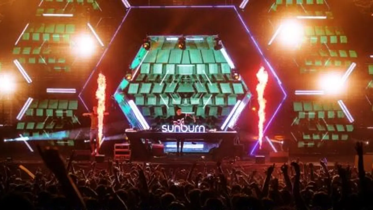 'Star Wars' themed stage at Sunburn Goa 2015