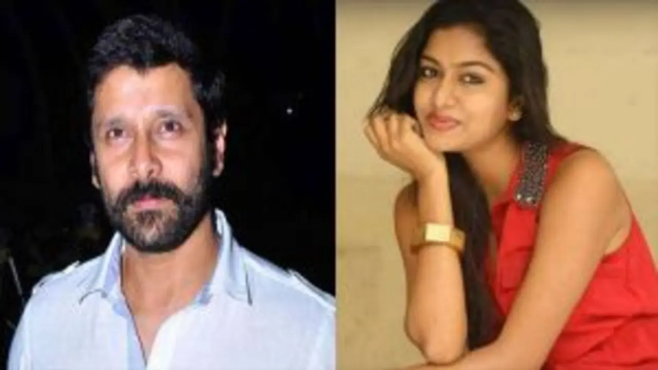 Tamil star Vikram's daughter gets engaged