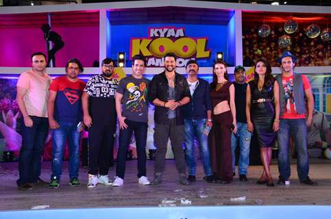 Cast of Kyaa Kool Hai Hum 3 for Promotions Media
