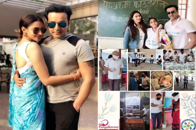 Vishal Kandhari, Karishma Modi Chandok and Amit Gandhi's do their bit ...