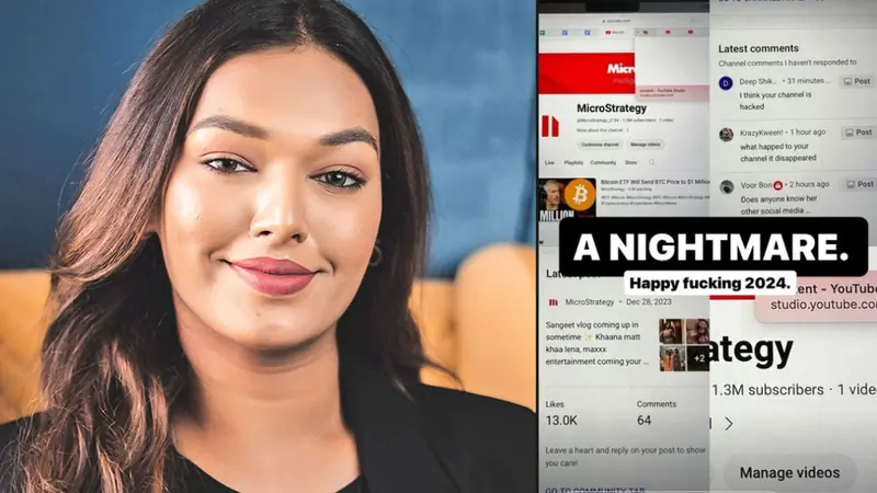 Digital turmoil for Sarah Sarosh: YouTube channels hacked amid New Year ...