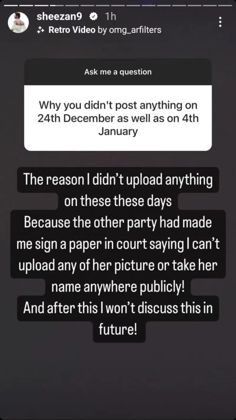 Sheezan Khan reveals real reason behind not posting Tunisha Sharma's image on her birth or ...