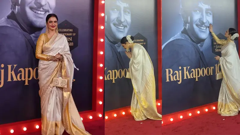 Rekha Pays Tribute at Raj Kapoor’s 100th Birth Anniversary, Shares a ...