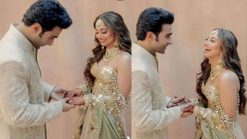 Aadar Jain and Alekha Advani Celebrate Mehendi Ceremony With Loved Ones ...