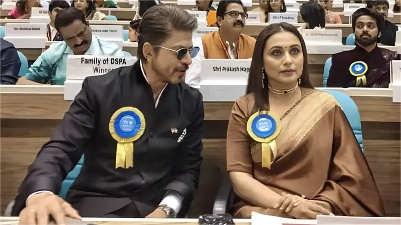 71st National Film Awards: Shah Rukh Khan, Rani Mukerji give out BFFs ...