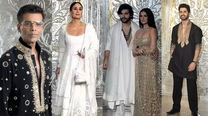 Manish Malhotra’s star-studded Diwali night: Kareena, Karan, Tara and ...