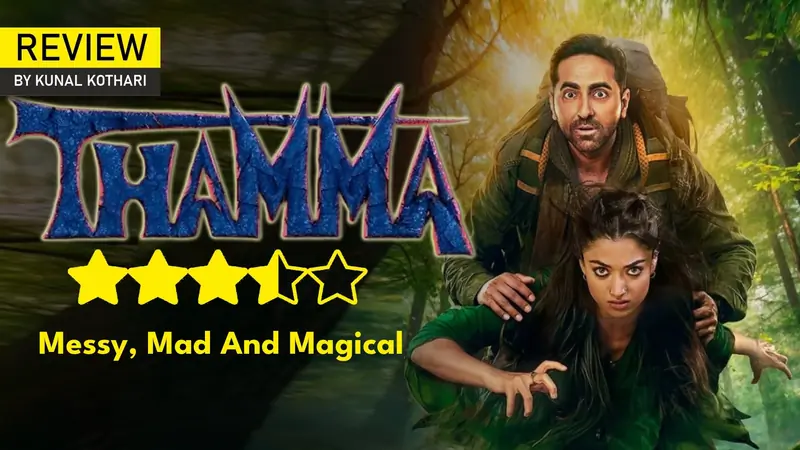Thamma Review: Ayushmann And Rashmika Deliver A Bloody Love Story With Heart And Howl