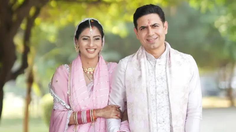 Kyunki Saas Bhi Kabhi Bahu Thi actor Ashlesha Sawant and Sandeep Baswana tie the knot
