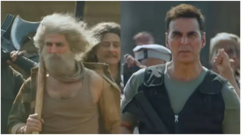 Akshay Kumar drops glimpses of 2 different looks from his film Welcome ...