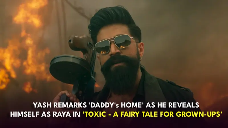 What Is Yash Up To in Toxic? The Look Reveal Teases an Unhinged Swagger