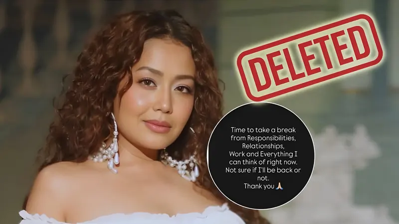 Neha Kakkar sparks PANIC with 'break from relationships' post; later ...